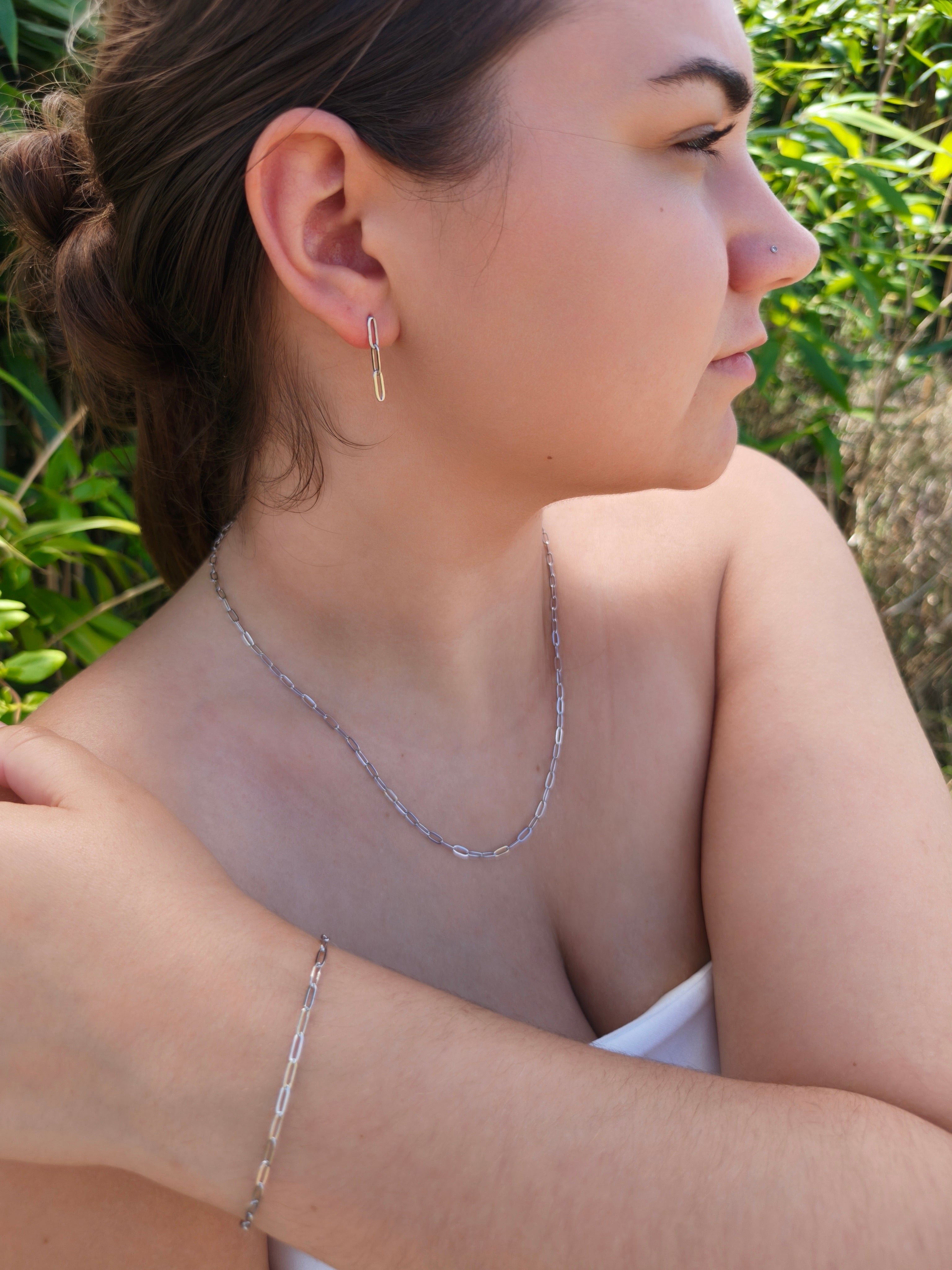 Paperclip Silver Bundle – minimal+me jewellery