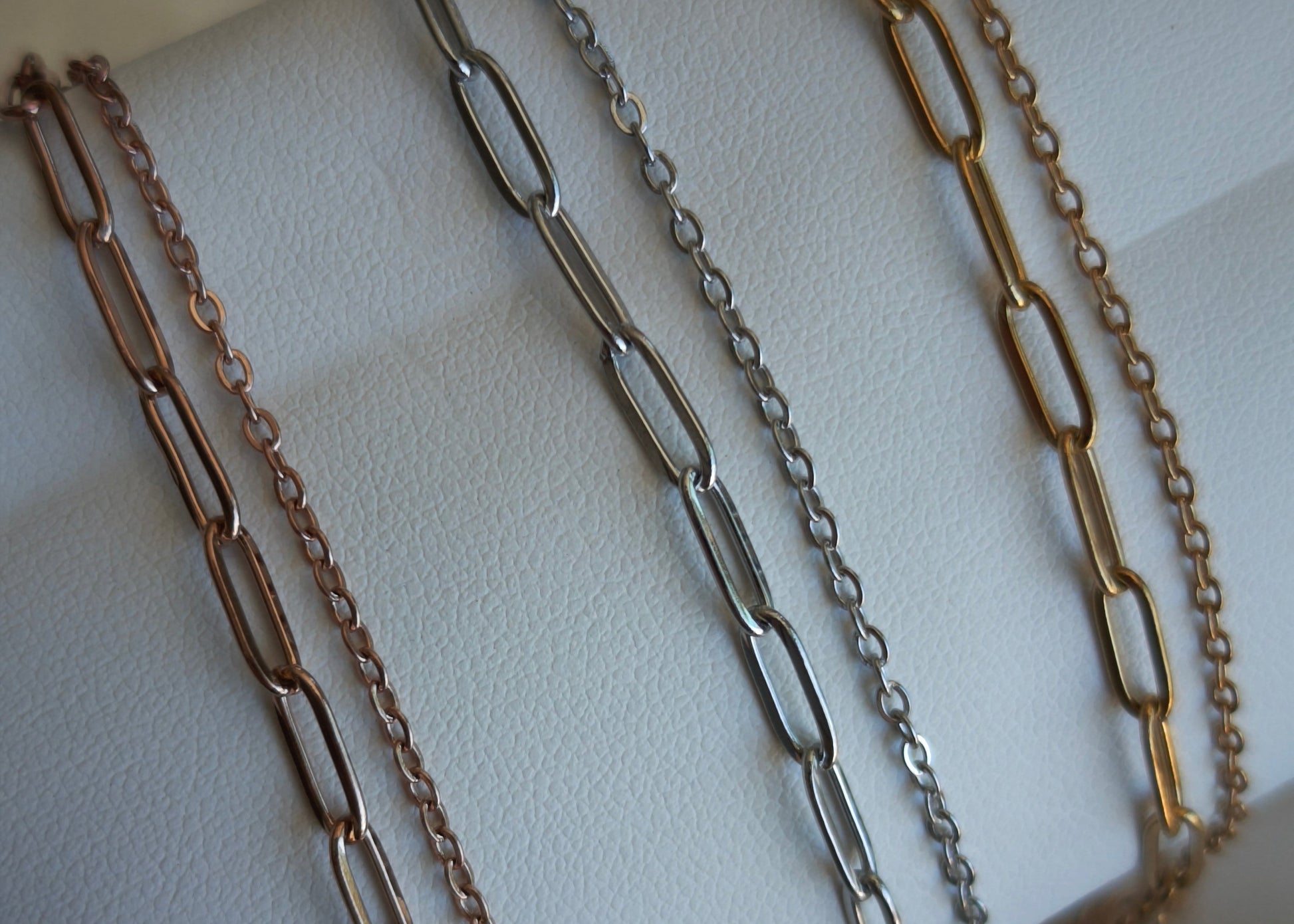 Loop and Paperclip Anklet – minimal+me jewellery